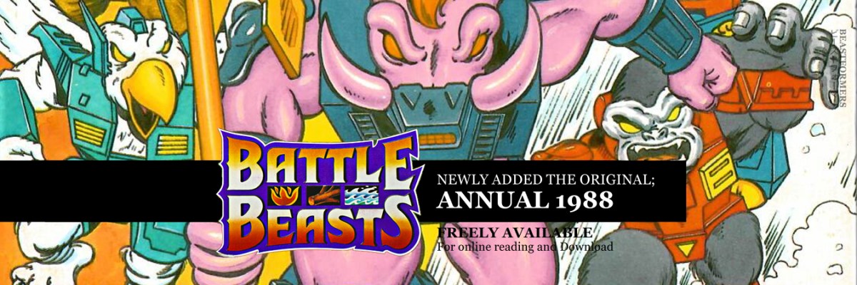 Battle Beasts Annual 1988 (UK) | Beastformers Blog